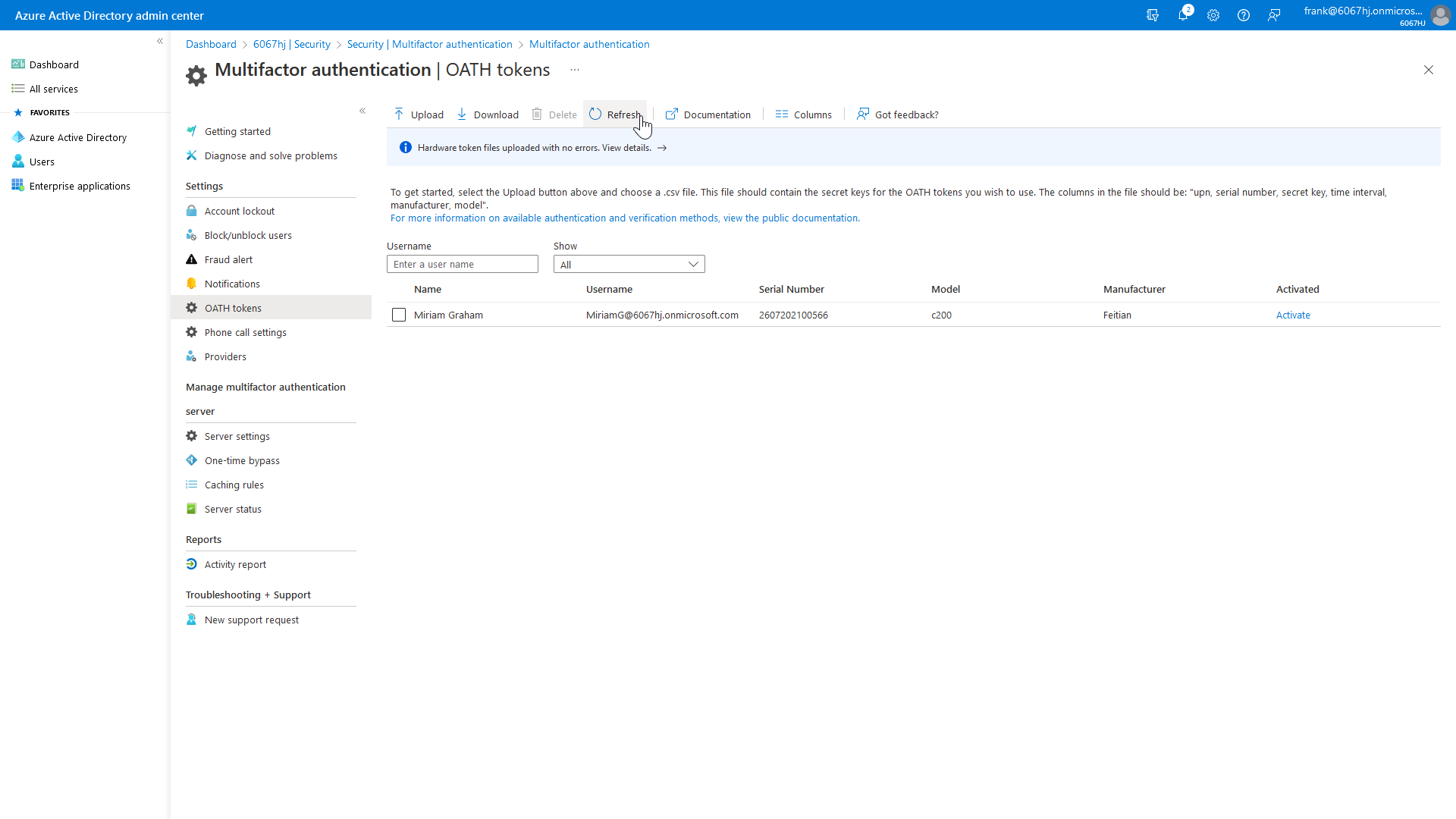 Azure MFA and hardware tokens - Digital Workplace by Frank Eisel